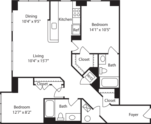 The Reserve at Clarendon Centre Apartments in Arlington - 3000 N ...
