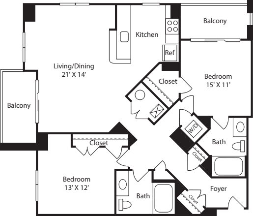 The Reserve at Clarendon Centre Apartments in Arlington - 3000 N ...