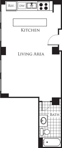 Milano Lofts Apartments - Financial District, Los Angeles - 609 S ...