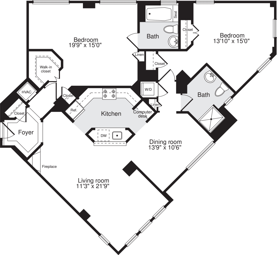 Alban Towers Apartments - Cathedral Heights - 3700 Massachusetts Avenue ...