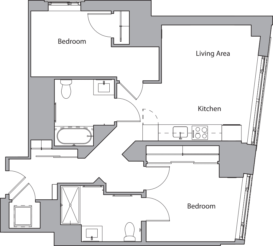 Troy Boston Apartments - 55 Traveler St - South End Boston ...