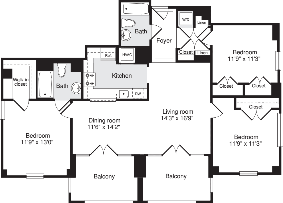 Alban Towers Apartments - Cathedral Heights - 3700 Massachusetts Avenue ...