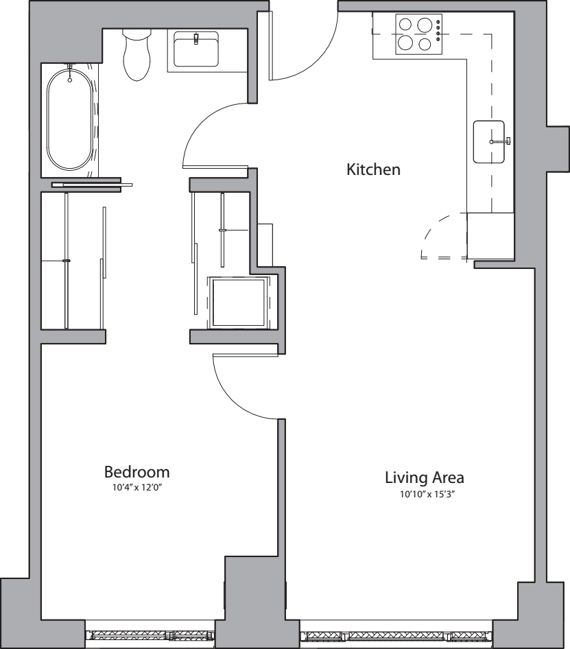 Troy Boston Apartments - 55 Traveler St - South End Boston ...